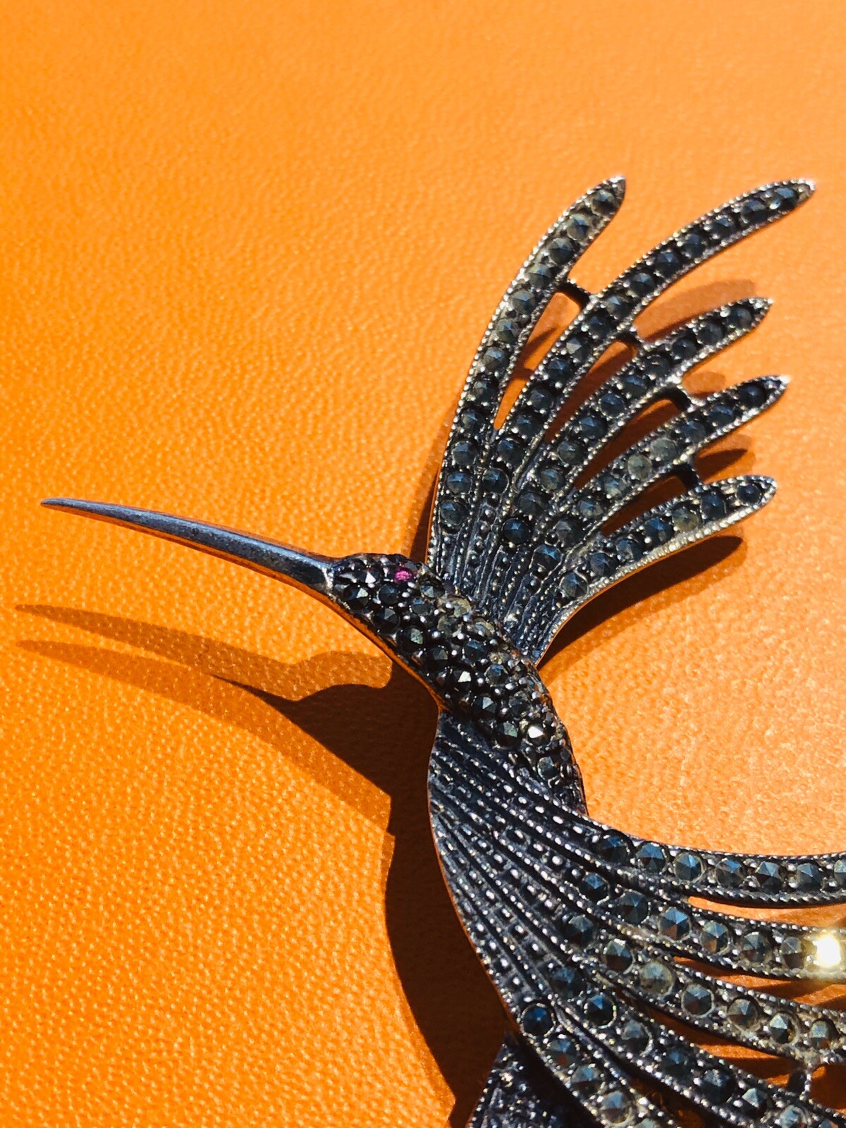 Judith Jack JJ Sterling Silver Marcasite Bird Brooch | eBay