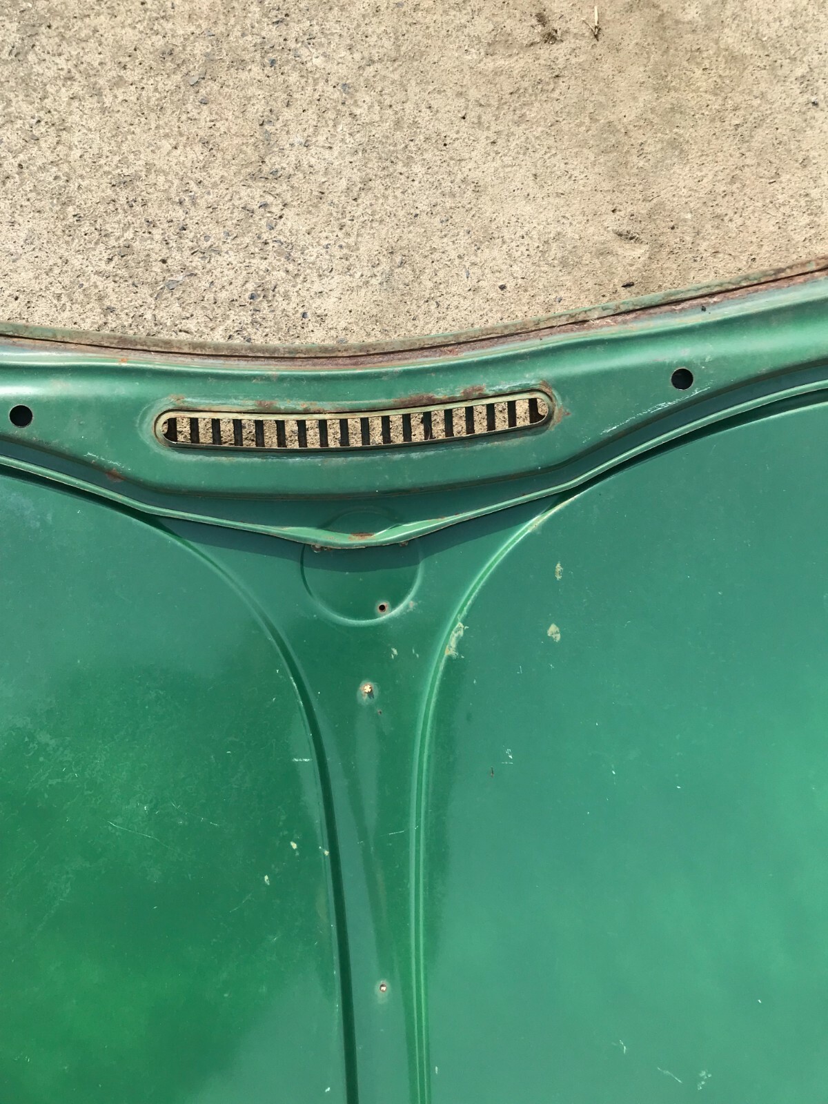 Classic VW beetle bonnet 1300/1500 models with vents. Solid imported ...