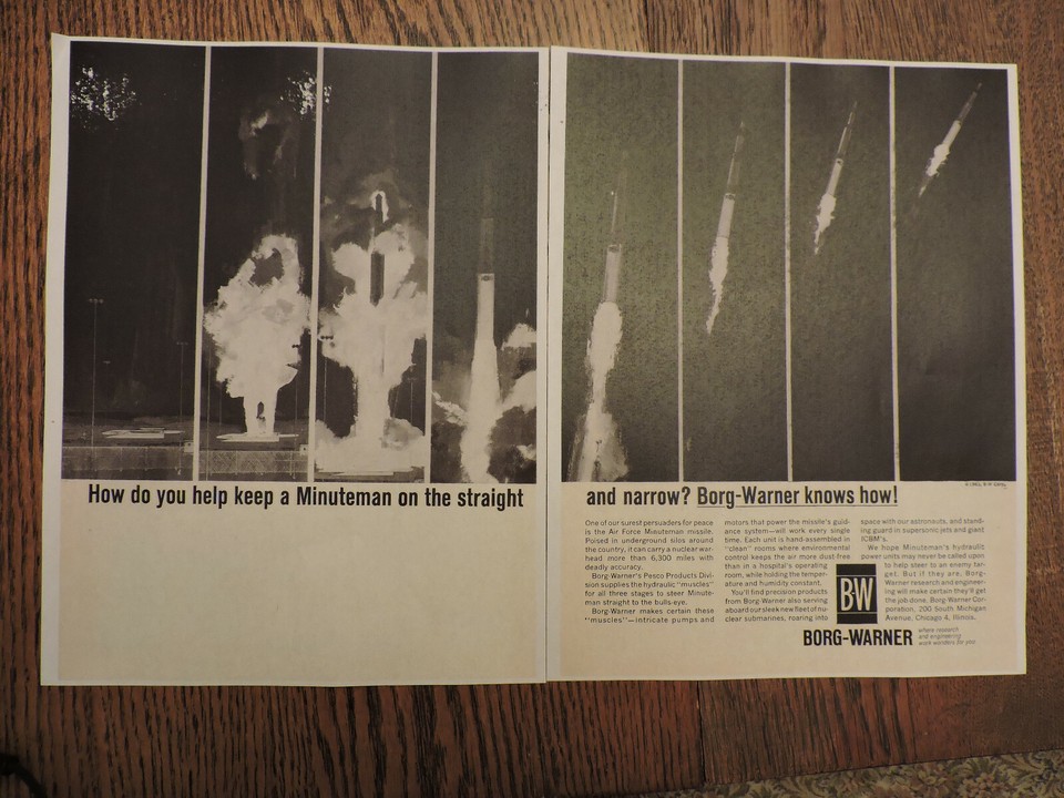 Cold War Minuteman Missile Personal Museum w/ Cable, ICBM, Atlas, HICS ...