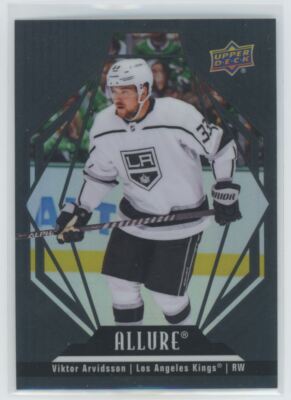 2022-23 Upper Deck Allure Black Rainbow Viktor Arvidsson #95 Edmonton ...