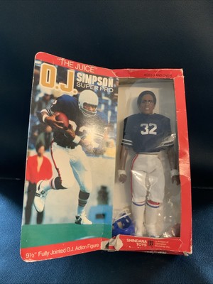 VINTAGE 1975 O.J. Simpson “THE JUICE” ACTION FIGURE BUFFALO BILLS NFL ...