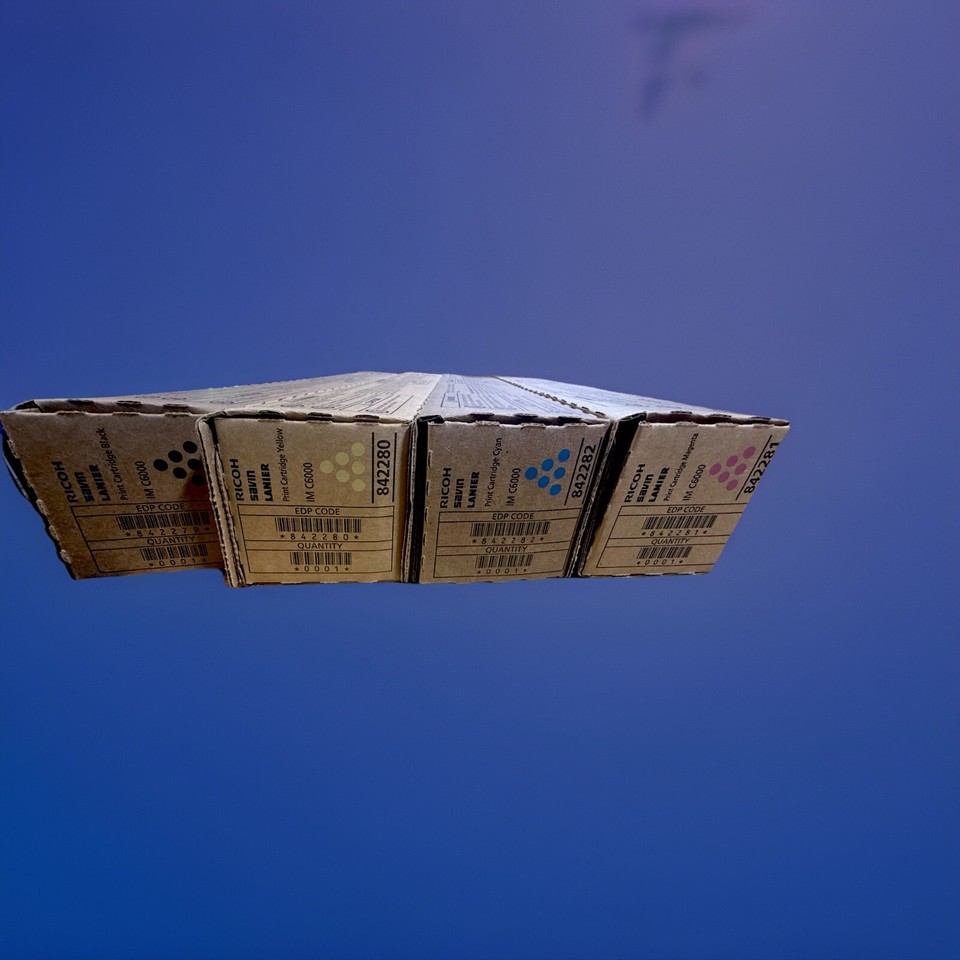 Ricoh Savin Lanier Genuine Toner IMC6000 C4500 842279, 842280, 842281 ...