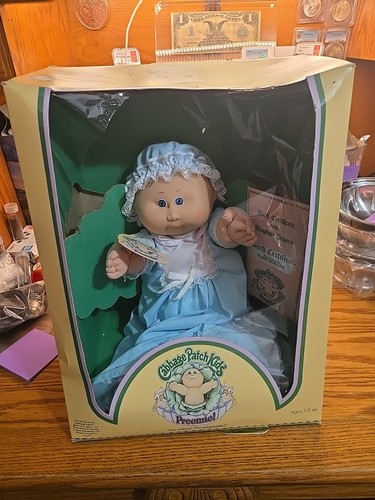 Cabbage Patch Kids Preemie Floss Roxane Doll In Box | eBay
