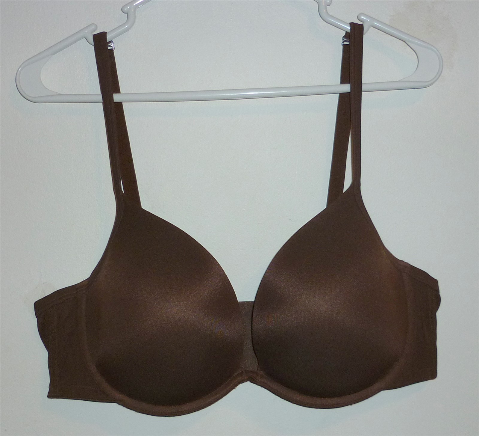 CACIQUE SMOOTH CUP PLUNGE UNDERWIRE BRA CHOCOLATE BRO… - Gem