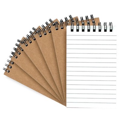 Pocket Notebooks 3x5 Small Notepads Mini Top Spiral Notebook Little ...