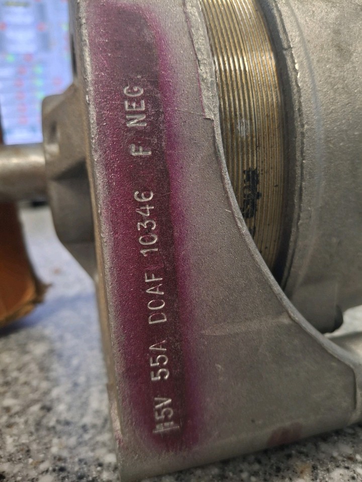 NOS Autolite Alternator. 70-71 Ford Falcon, Not Reproduction. D0AF ...