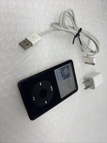 Apple A1238 iPod Classic 6th Generation 80GB Very Nice Black Working ...