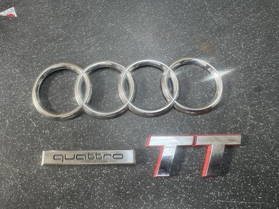 Audi TT Mk1 Rear Badges Full Set | eBay UK