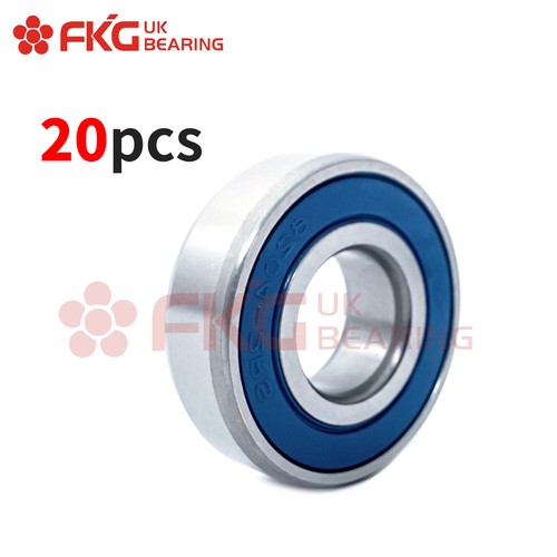 6204-2RS C3 EMQ Premium Rubber Sealed Ball Bearing, 20x47x14, 6204RS ...