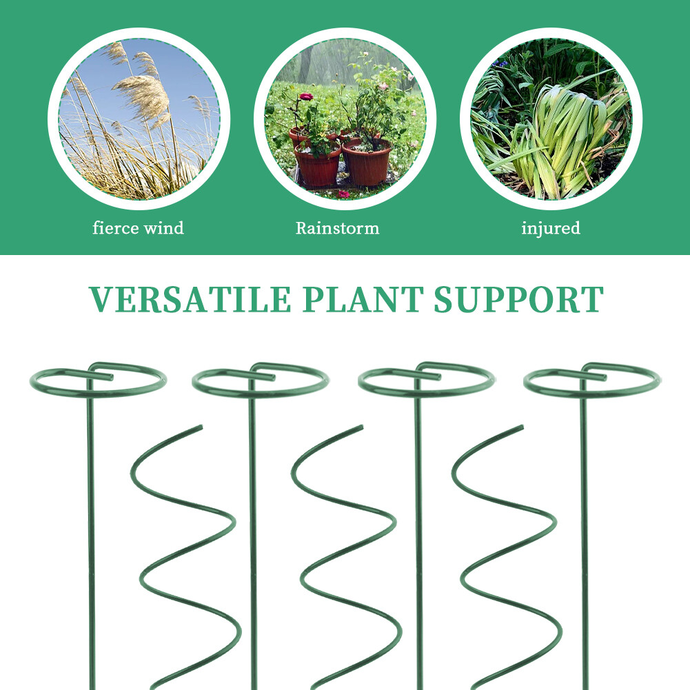 7pcs Balcony For Potted Rose Flowers Plant Stake Home Extendable Indoor ...