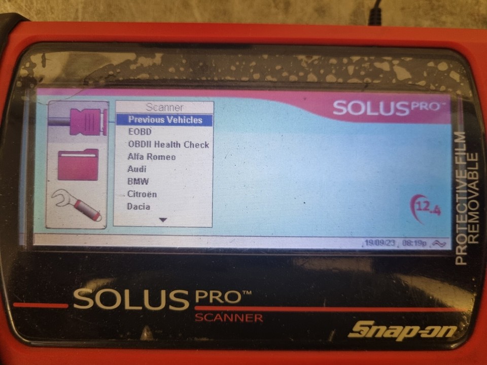 Snap On Solus Pro Scanner Code Reader Diagnostic | eBay UK