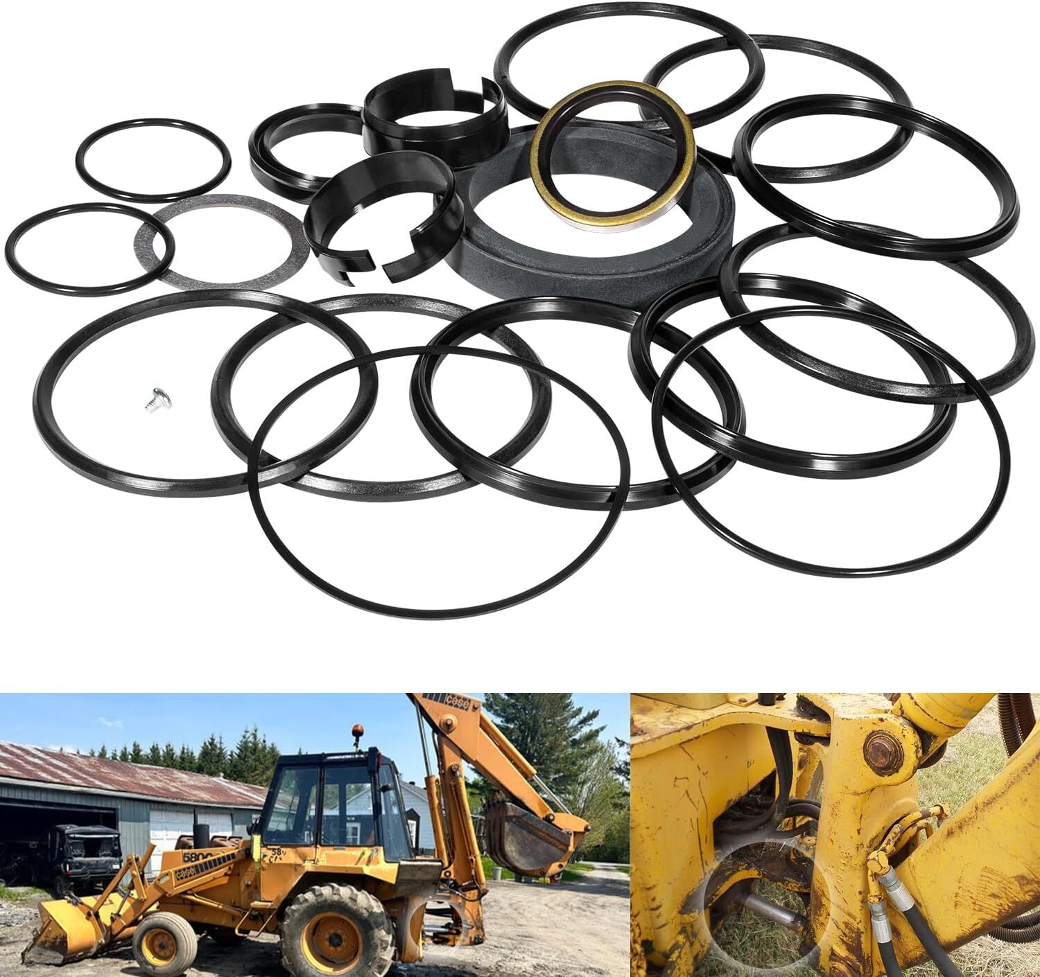 Rebuild/Repair Seal Kit for Case 580CK Model 33 Backhoe 1966-1971 (1 ...