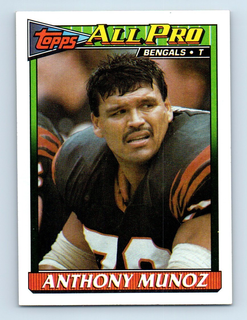 1991 Topps Anthony Munoz Cincinnati Bengals #259 | eBay