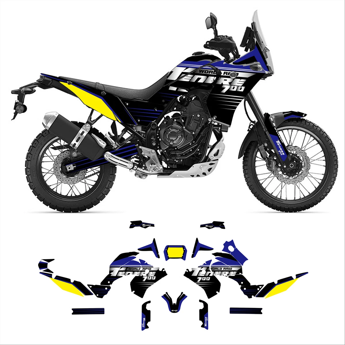 Yamaha Motorcycle Decal Kits