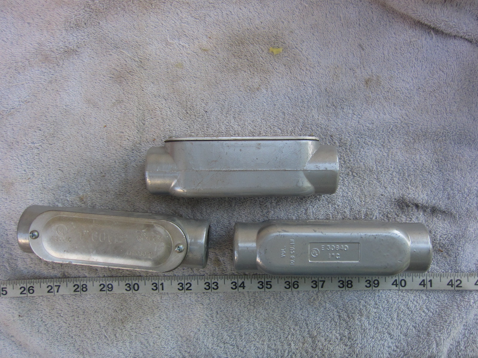 1" C Threaded Aluminum Condulet Conduit Body w Gasket & Cover, New | eBay