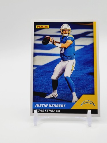 Justin Herbert 2021 Panini NFL Sticker & Card Collection #34 LA ...