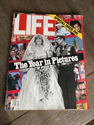 Life Magazine 1981 Year in Pictures Princess Di, Natasha Kinski, Ronald ...