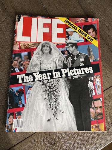 Life Magazine 1981 Year in Pictures Princess Di, Natasha Kinski, Ronald ...
