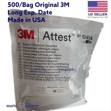 3M Comply Sterigage Steam Chemical Integrator With Extender 500 Total ...