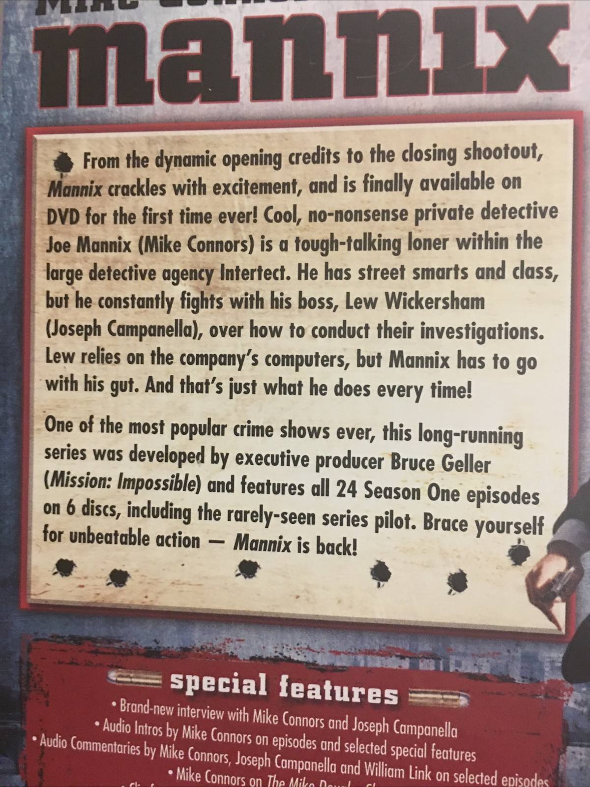 Mannix: Complete Seasons 1, 2: (dvd: 2 Box Sets: Each 6 discs) BOTH EXCELLENT | eBay