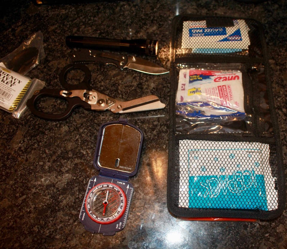 GET HOME KIT SMALL SURVIVAL KIT DESK OR CAR. SHTF KIT | eBay