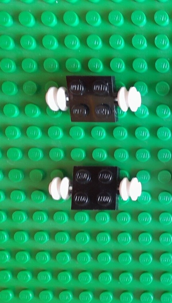 Lego 2x2 Plate With Stud Centre Wheels 122 (X 2) | eBay