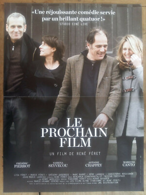 Affiche LE PROCHAIN FILM René FERET Frédéric PIERROT Antoine CHAPPEY ...