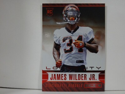2014 Rookies and Stars Longevity Ruby Football Card #146 James Wilder ...