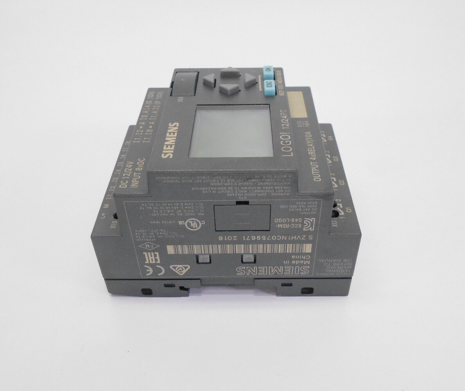 SIEMENS LOGO 12/24RC 6ED1 052-1MD00-0BA6 PLC | eBay