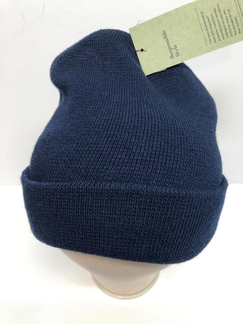 NEW Goodfellow & Co Beanie Cuffed Knit Hat Dark Blue or Dark Gray | eBay