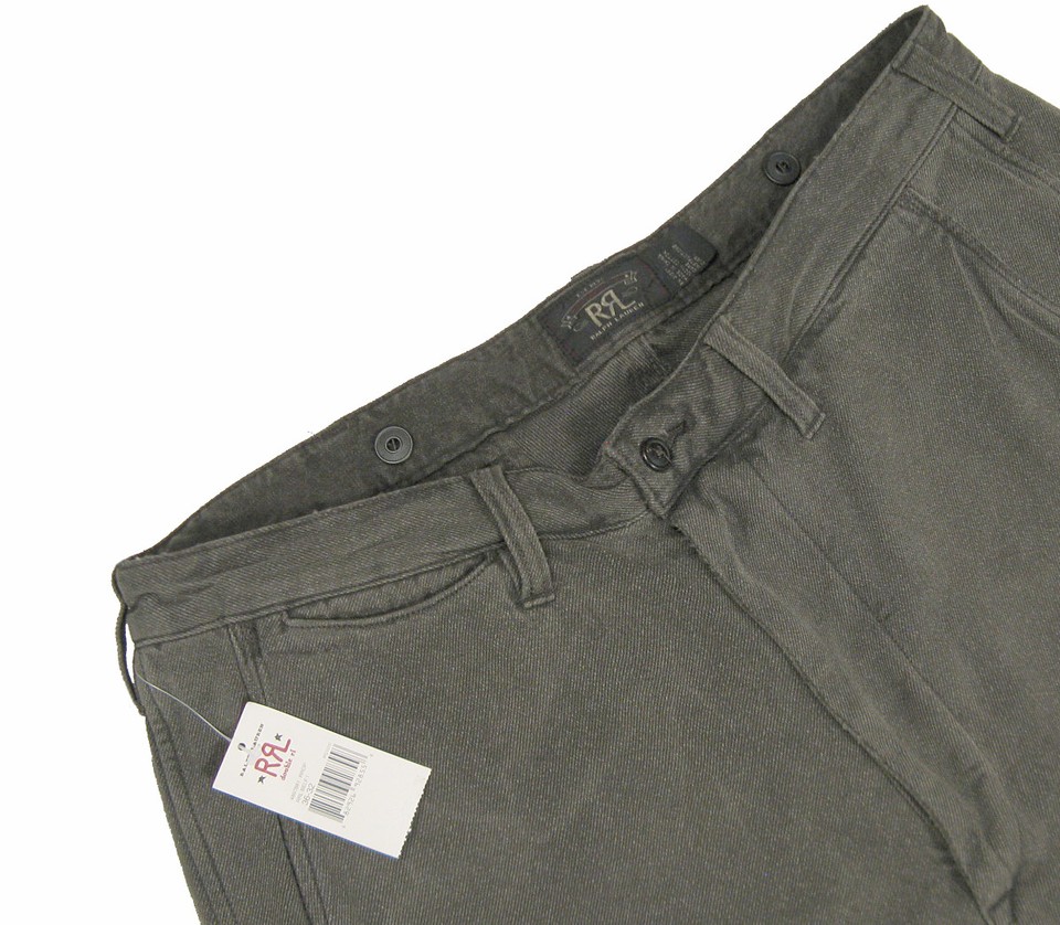 NEW DEADSTOCK $425 Ralph Lauren Double RL RRL Pants! 36 32 Buckle Back ...
