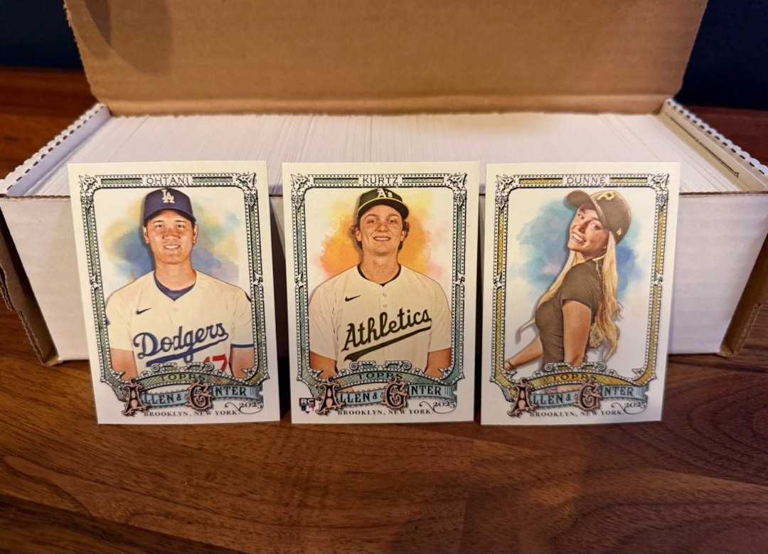 2025 Allen & Ginter Master Set Of 430 Cards, 1-350 Set Plus 2 Insert ...