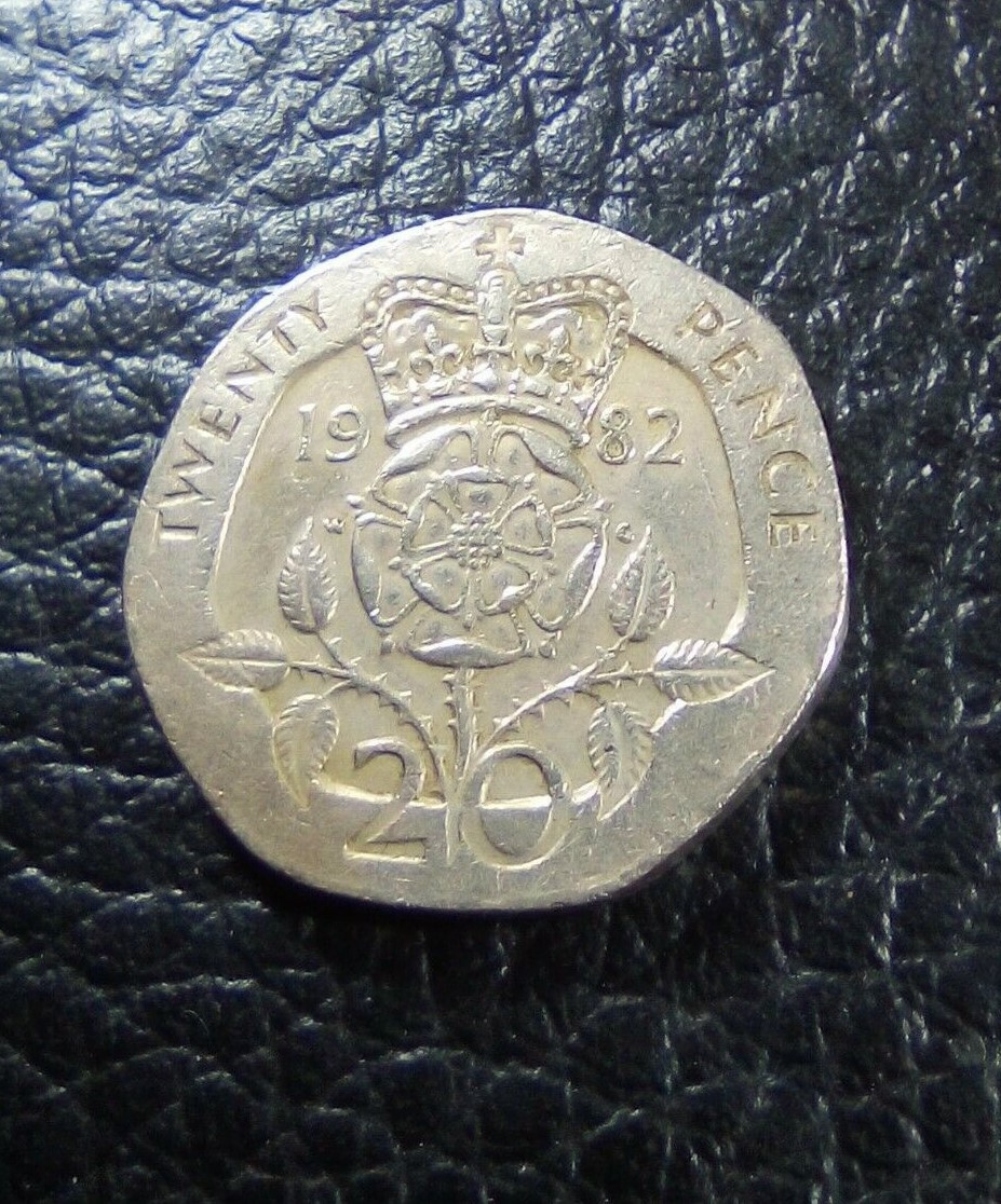 Very Rare 20p New Pence Coin 1982 in Circulated | eBay UK