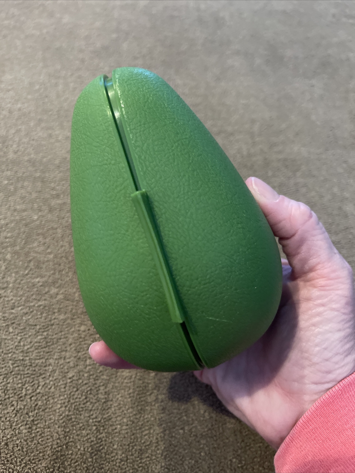 Tupperware Forget Me Not Avocado Keeper Easter Egg Saver Holder Green ...