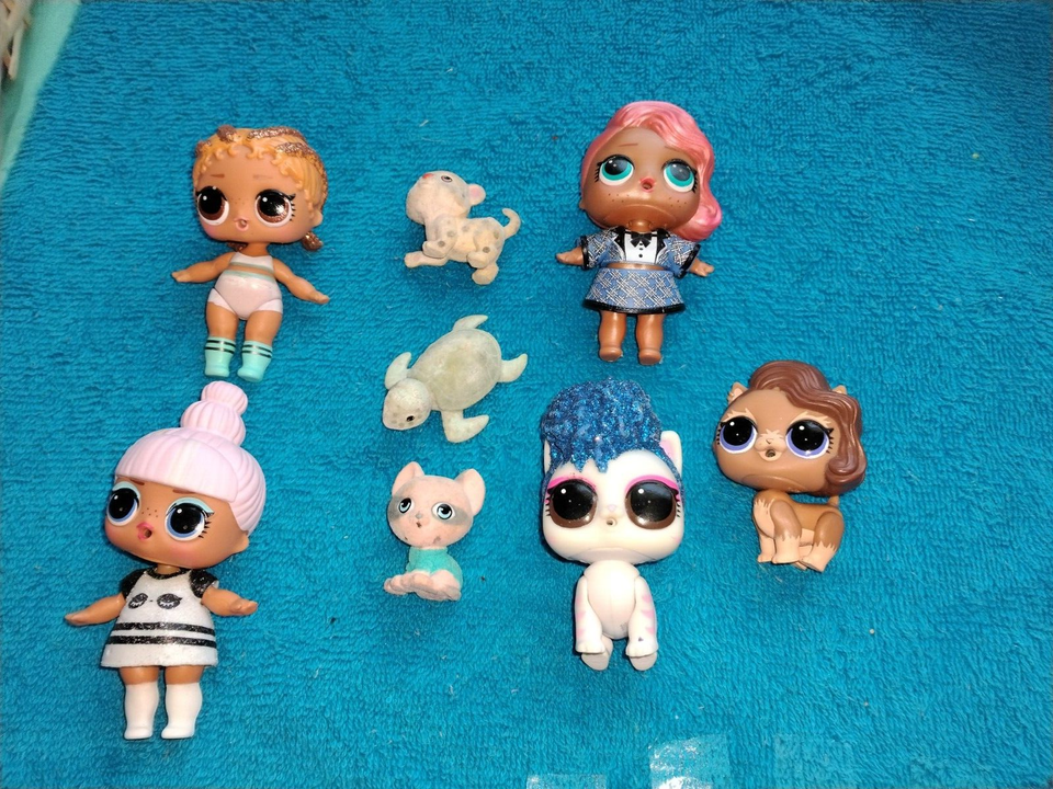 LOL Surprise Doll Lot With Pets 8 Piece Lot | eBay