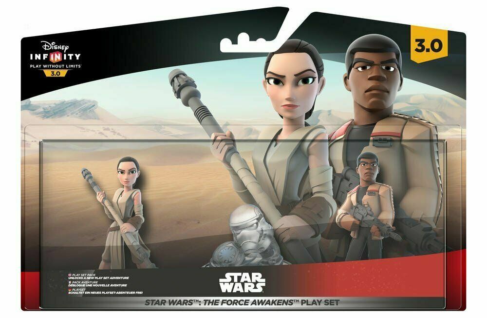 2 MODELLINI DISNEY INFINITY STAR WARS THE FORCE AWAKENS PLAY SET FINN ...
