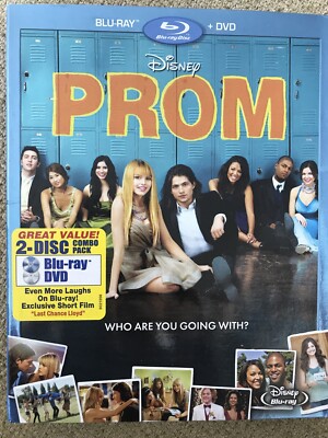 Disney’s PROM - BLU-RAY & DVD 2 DISC Combo Pack - NEW AND SEALED ...