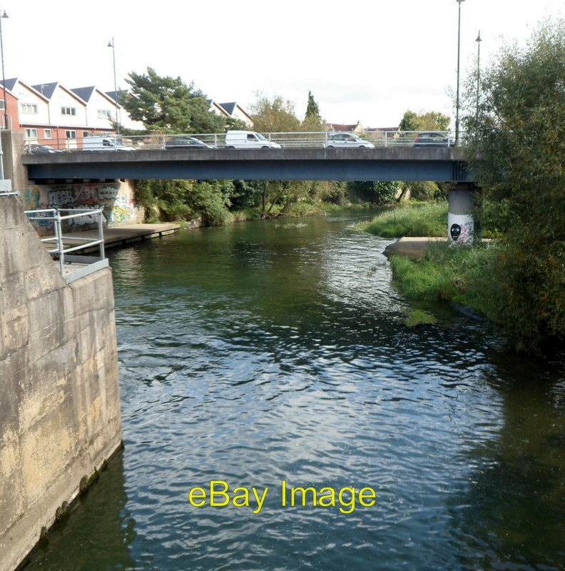 Photo 6x4 Gladstone Road bridge across the River Avon Chippenham Viewed ...
