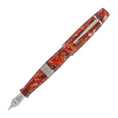 Kilk Orient Fountain Pen in Red Chipped - Extra Fine Point - NEW in Box ...