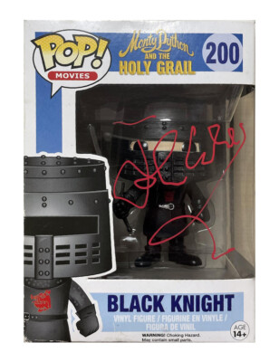 Black Knight Funko Pop Signed by John Cleese 100% Authentic With COA | eBay