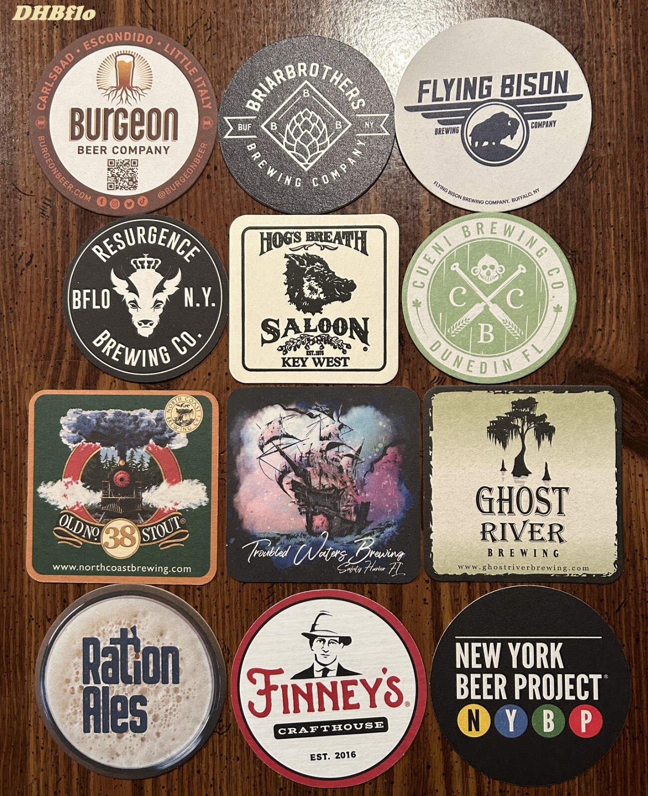 LOT (12) of NEW Unique Craft BEER/Taproom Coasters - LOOK! | eBay