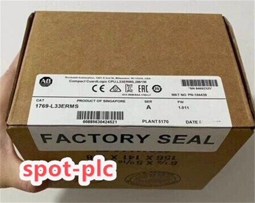 New Factory Sealed AB 1769-L33ERMS / A Compact GuardLogix CPU 5370 ...