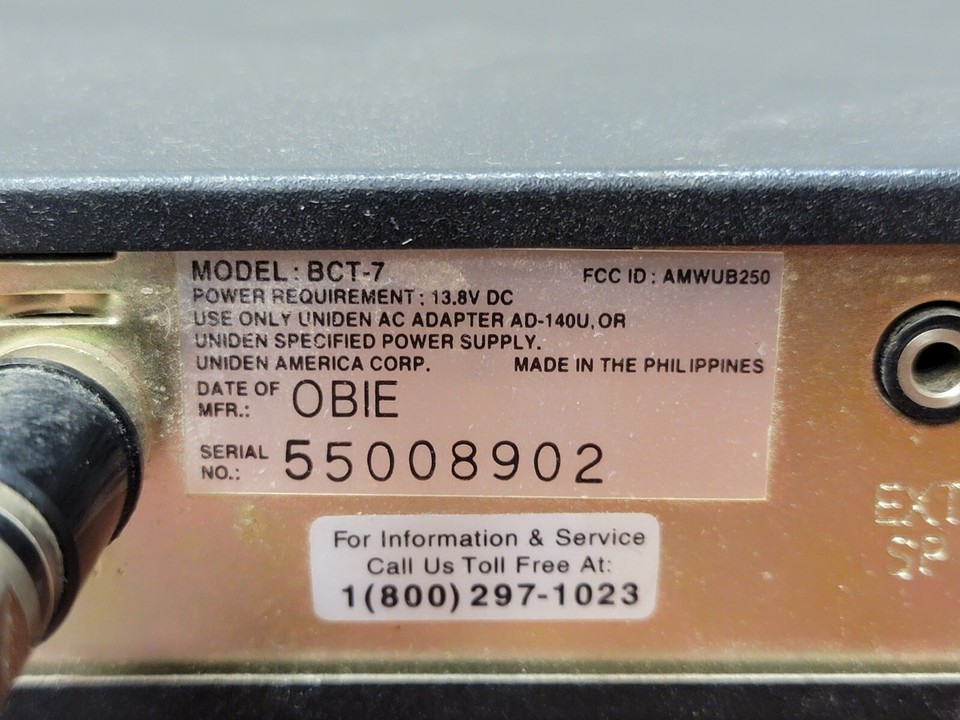 Uniden BearTracker 800 BCT7 Police Fire News Highway Radio Scanner | eBay