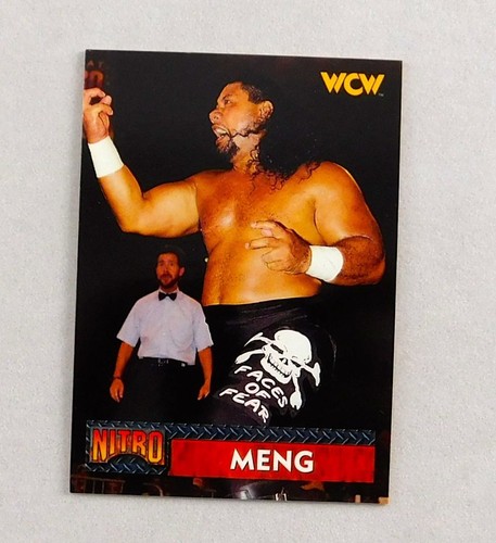 Meng WCW NWO Wrestling Trading Card Topps 1999 Wrestler WWE Nitro #14 ...