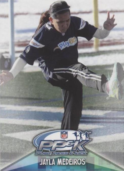 2014 Topps - Nfl Punt Pass and Kick Champions Jayla Medeiros (RC) for ...