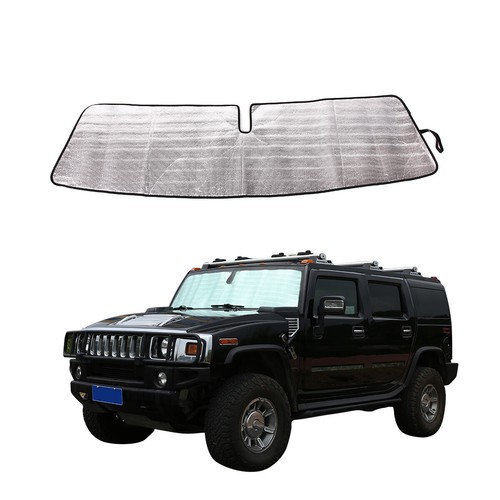 Car Glass Sunvisor Trim Windshield Sun Shade Kit For Hummer H2 SUV SUT ...