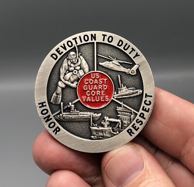 US Coast Guard Core Values Challenge Coin/Token | eBay