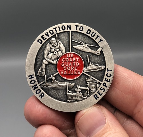 US Coast Guard Core Values Challenge Coin/Token | eBay