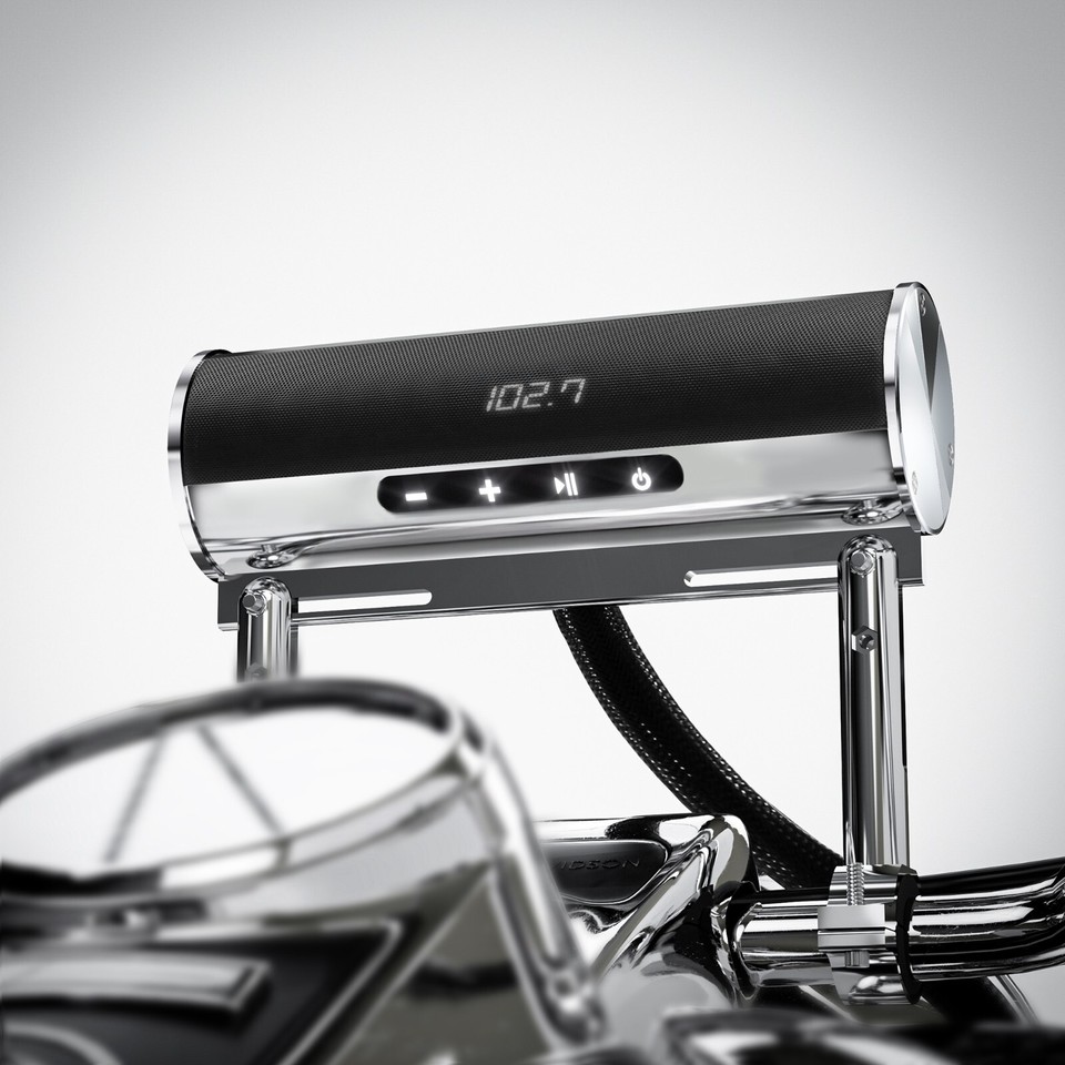 RD8-X Waterproof Motorcycle Stereo Speakers Audio System Bluetooth Amp ...