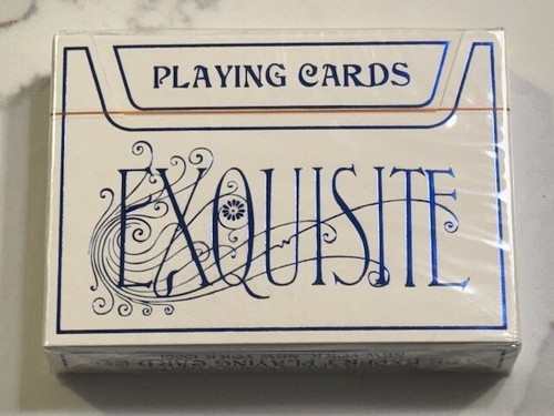 Exquisite Blue V1 Playing Cards by EPCC NEW RARE | eBay
